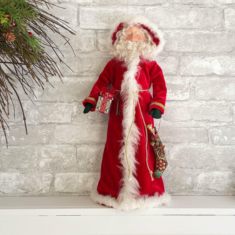 Handmade Santas - Etsy