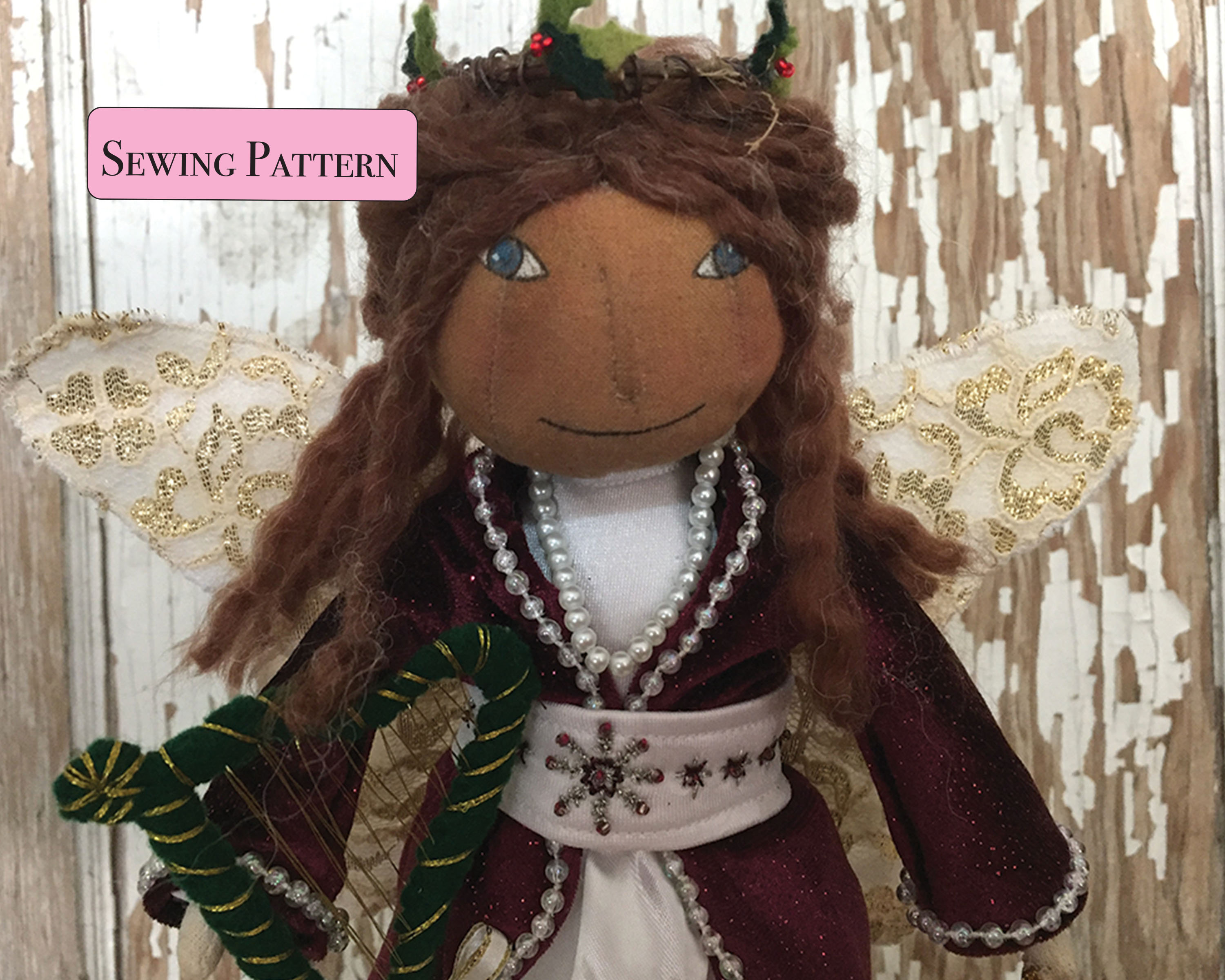 Christmas Angel Doll Sewing Pattern / Christmas Angel Tree - Etsy