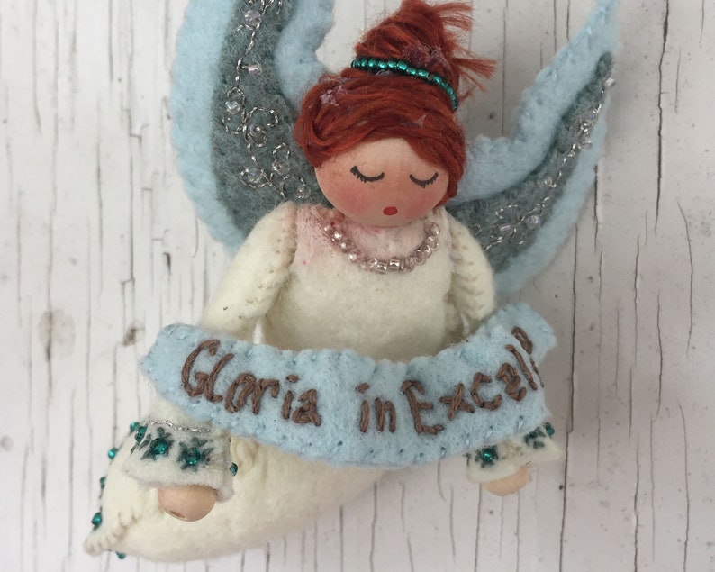 Nativity Scene Angel PDF Epattern / Christmas Felt Nativity - Etsy