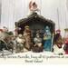 Christmas Nativity Scene Felt Pattern Camel / Digital Epattern Nativity ...