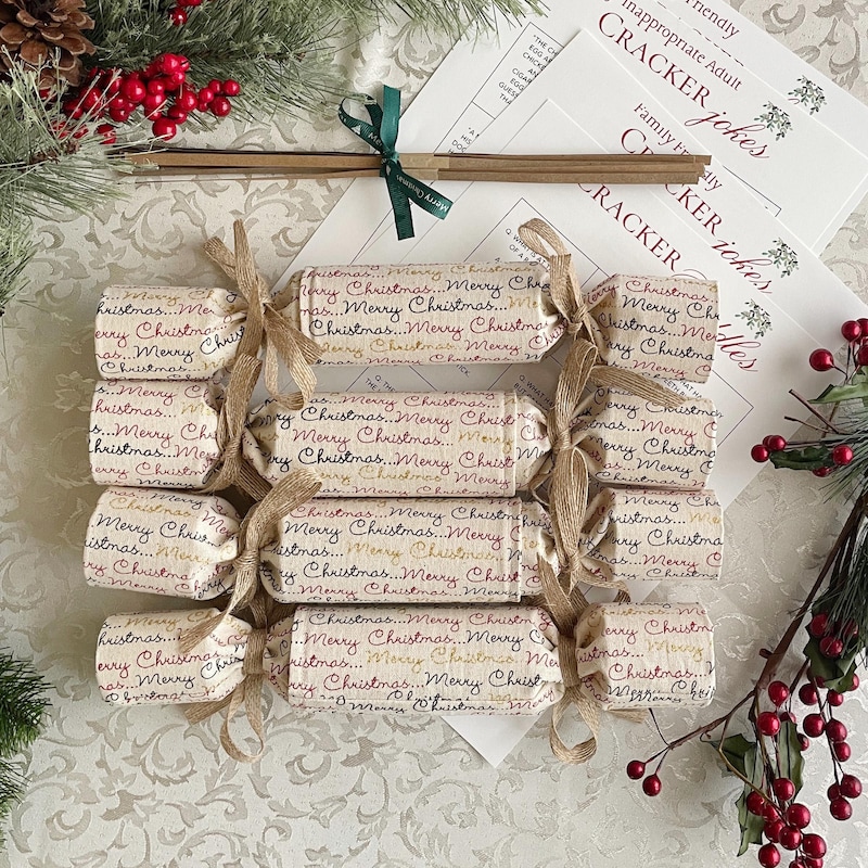 Christmas Crackers With Snap - Etsy