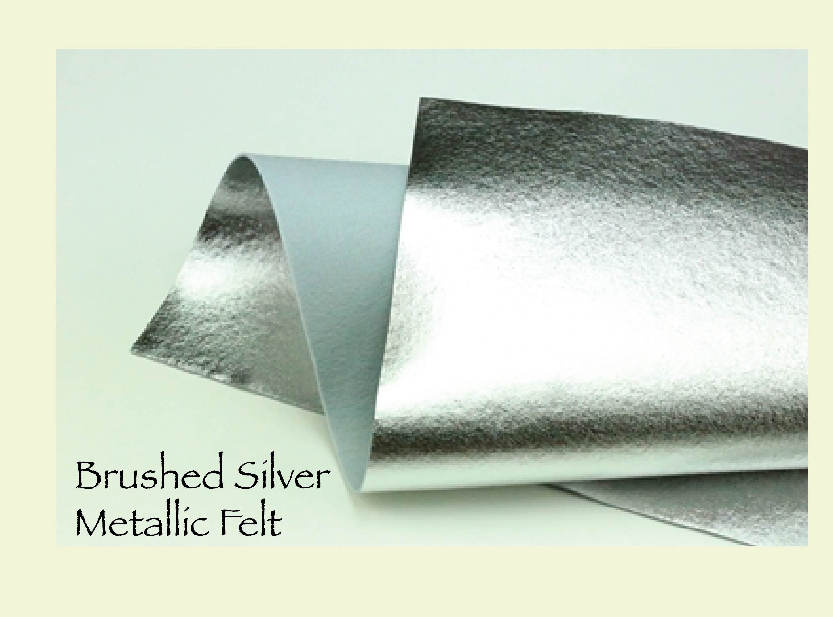 100% Wool Metallic Felt Sheets / Choose Your Own Colours - Etsy
