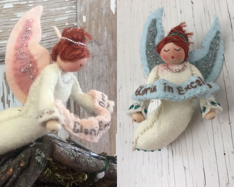 Nativity Scene Angel PDF Epattern / Christmas Felt Nativity - Etsy