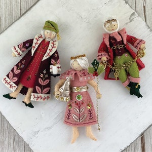 Scrooge and Marley Completed Heads Mmmcrafts Ebenezer Christmas ...