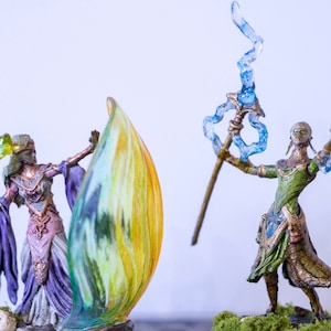Female Elf, Half-elf Caster Painted Mini - Etsy