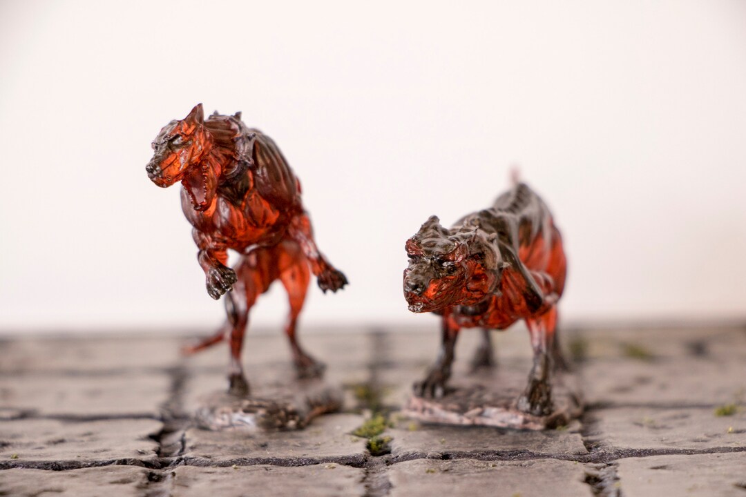 Hellhound Set Painted Mini - Etsy UK