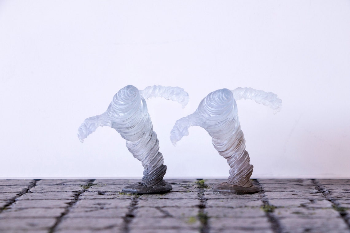 Air Elemental Painted Mini | Etsy