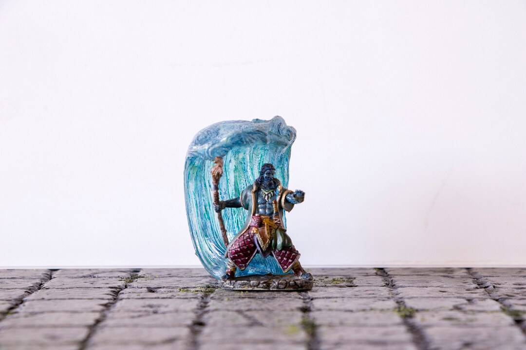 Water Genasi Painted Mini V2 - Etsy