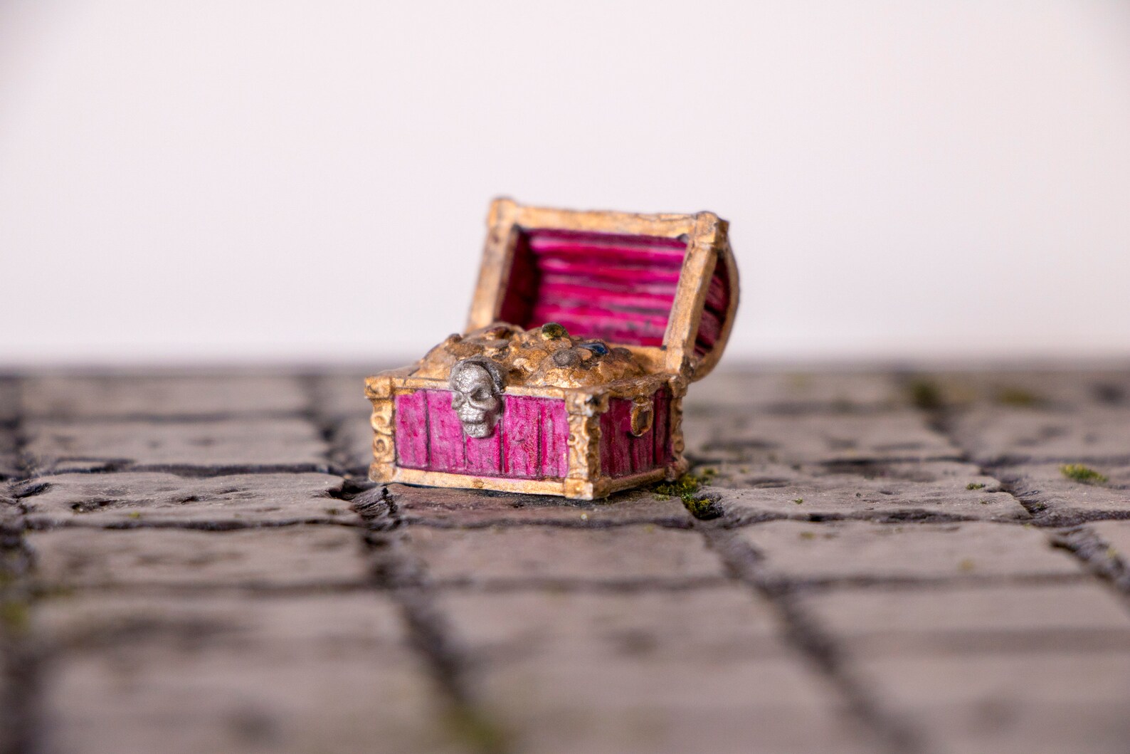 Set of 4 Painted Treasure Chests | Etsy