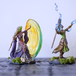 Female Elf, Half-elf Caster Painted Mini - Etsy