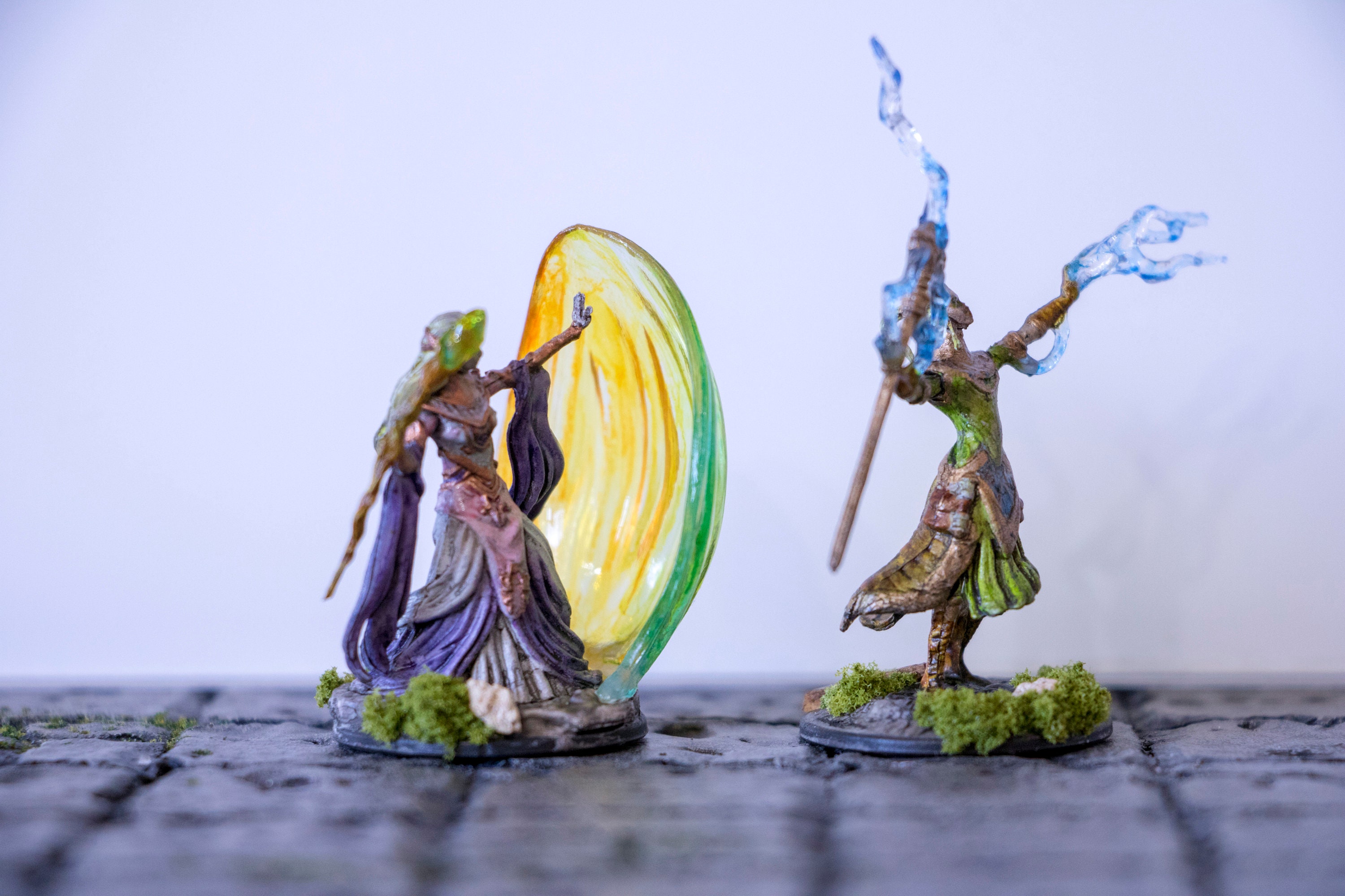 Female Elf Half-elf Caster Painted Mini | Etsy