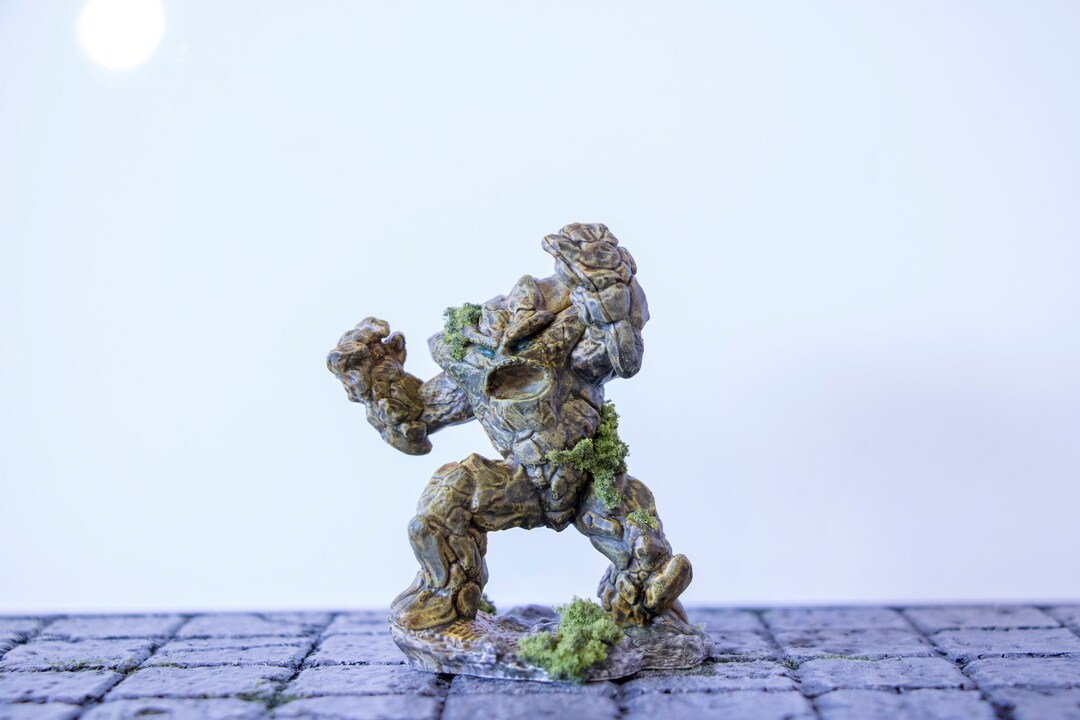 Large Earth Elemental Painted Mini - Etsy