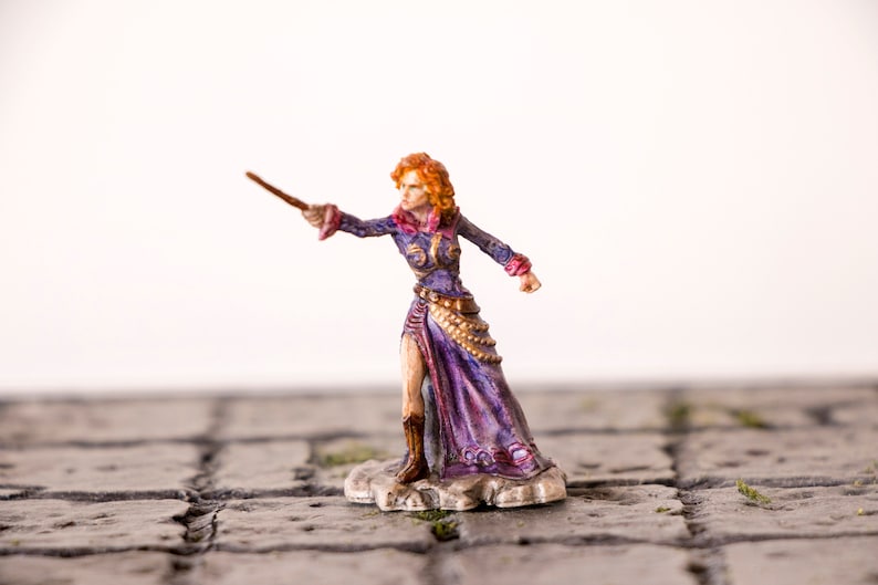 Female Human Caster Painted Mini - Etsy