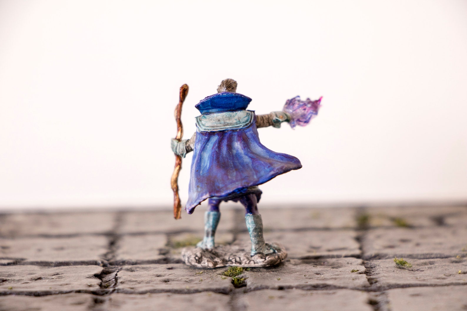 Male Elf Caster Painted Mini - Etsy