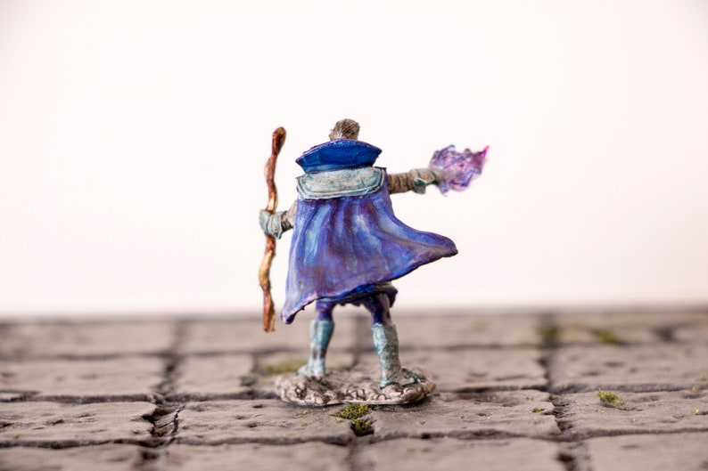 Male Elf Caster Painted Mini - Etsy