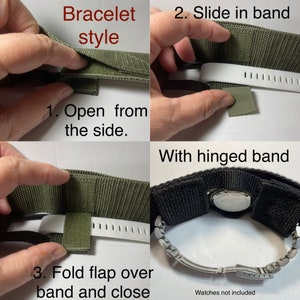 Tactical Military Smartwatch/watch Watchband Cover Watch Blackout Fits ...