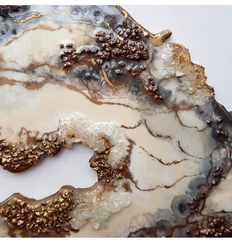 Abstract Art Resin Art Resin Painting Geode Art printGeode | Etsy