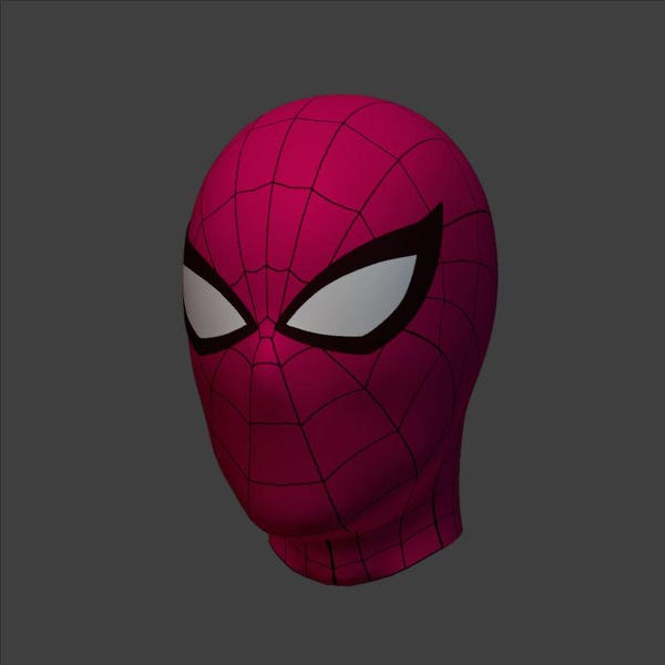 Spiderman Mask - Etsy UK