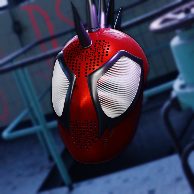 Spiderman Face Shell Template - Etsy