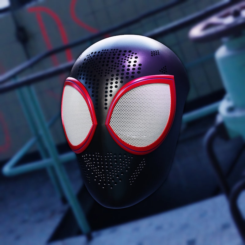 Spiderman Miles Morales Mask - Etsy