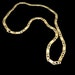 24" or 26" Tiger Eye Chain 14k Solid Yellow Gold Necklace 6.75-7mm ...