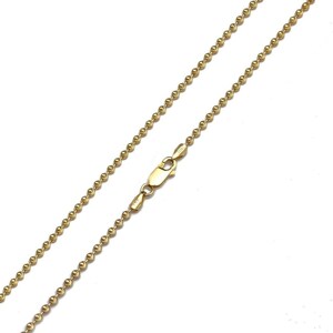 Sterling Silver Diamond Cut Ball Chain, 2.5mm Moon Cut Necklace - Etsy