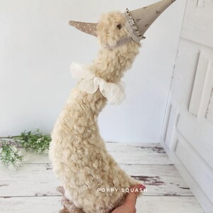Small Silly Goose Centerpiece • Handcrafted Plush Shelf or Table ...