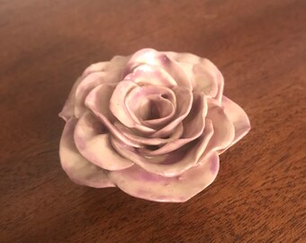 Ceramic rose | Etsy