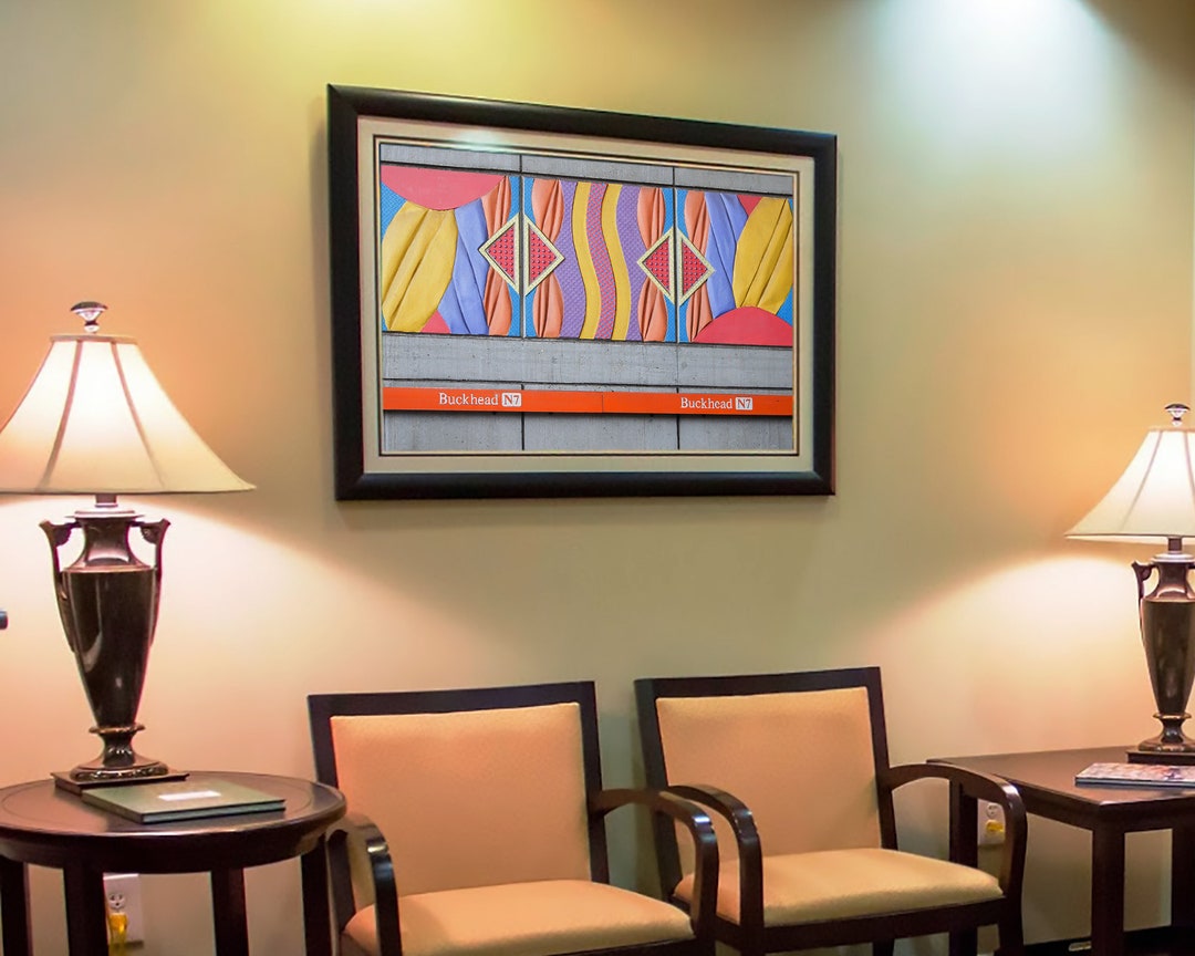 Buckhead Marta Station | Photo Print | Wall Decor | Architectural ...