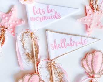 Boho Mermaid Birthday Party First Birthday Merbabe Under the Sea ...