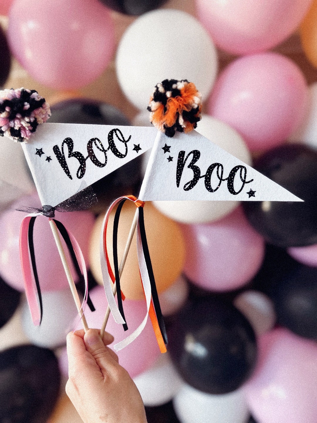 Boo Flag, Boo Basket, Halloween - Etsy