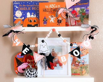 Hey Boo Banner - Etsy