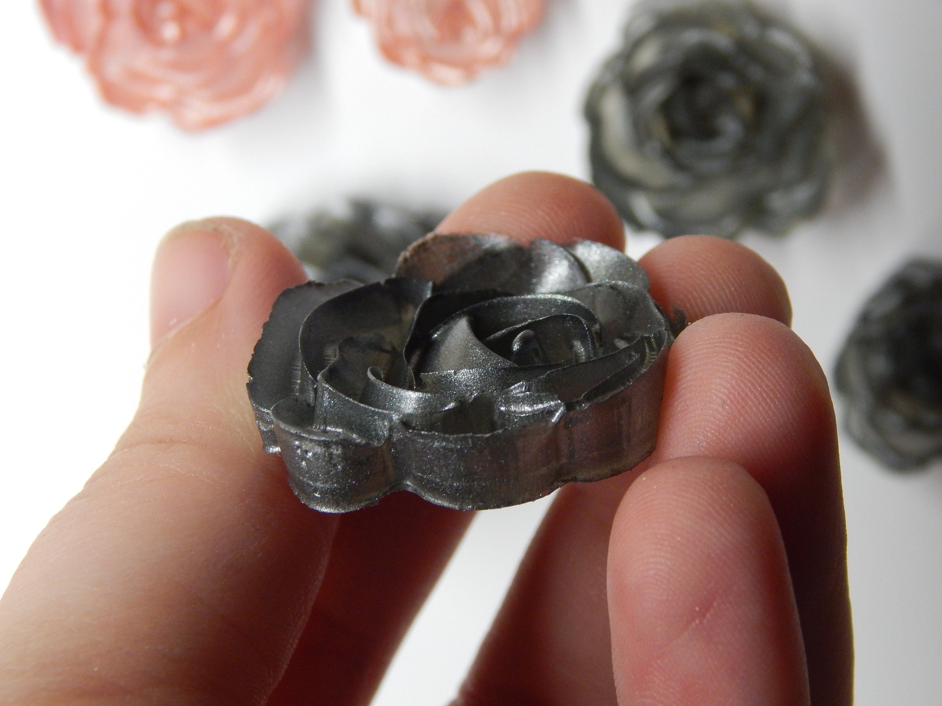 Rose Refrigerator Magnets Flower Magnet Set Botanical Gifts | Etsy