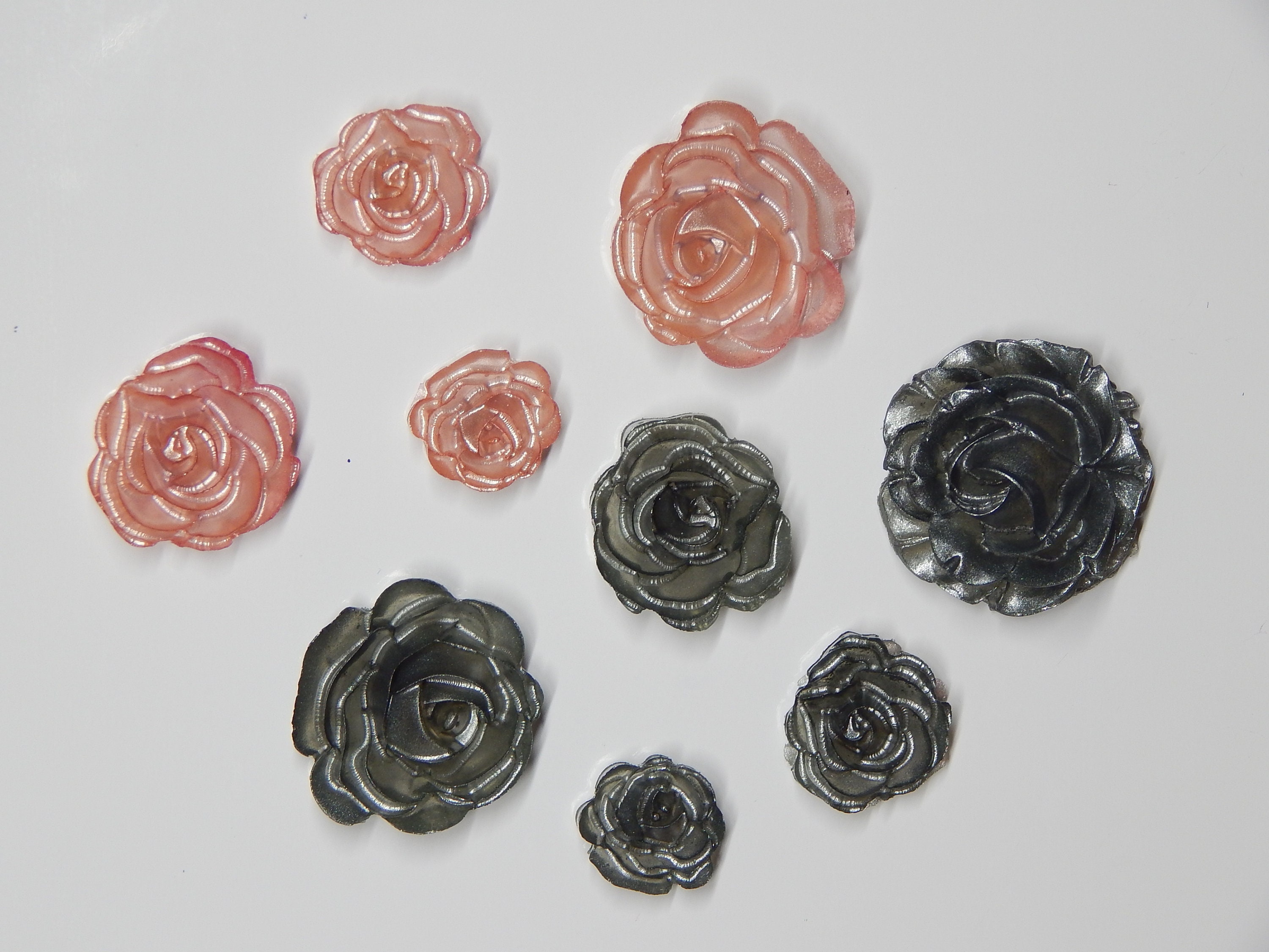 Rose Refrigerator Magnets Flower Magnet Set Botanical Gifts | Etsy