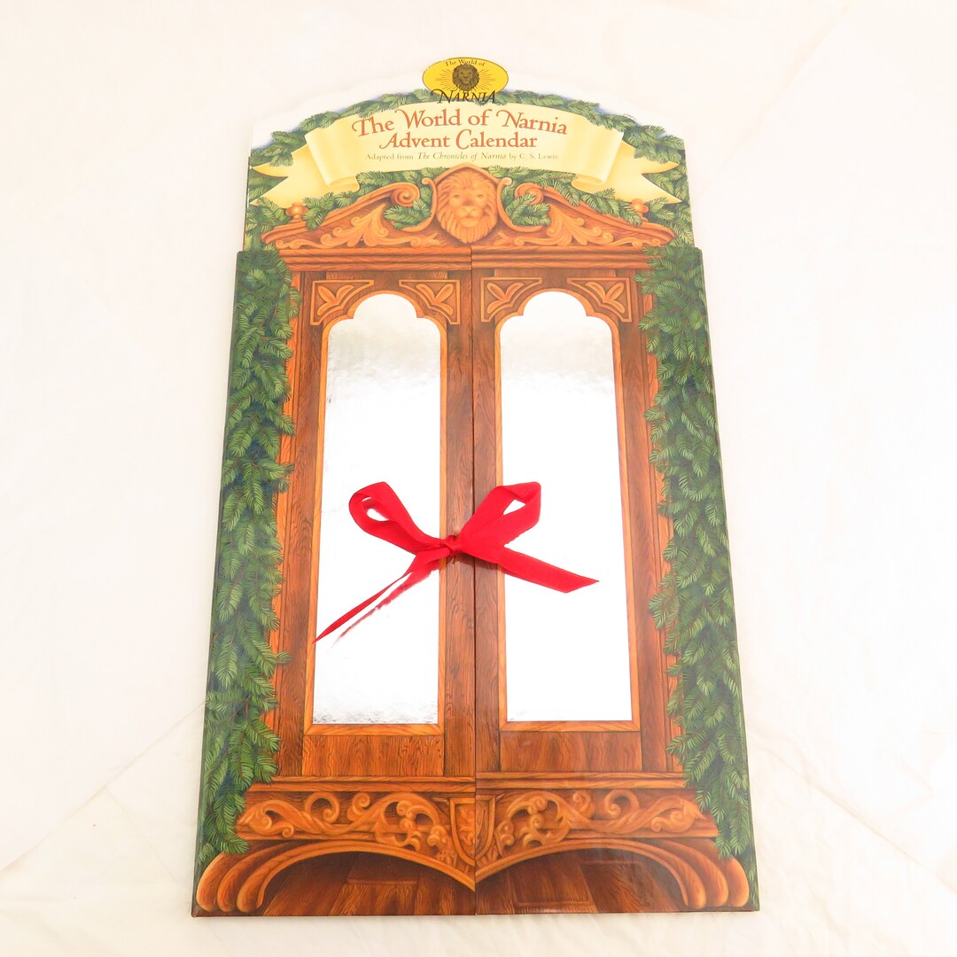 The World of Narnia Holiday Christmas Advent Calendar C.a. 1998 - Etsy