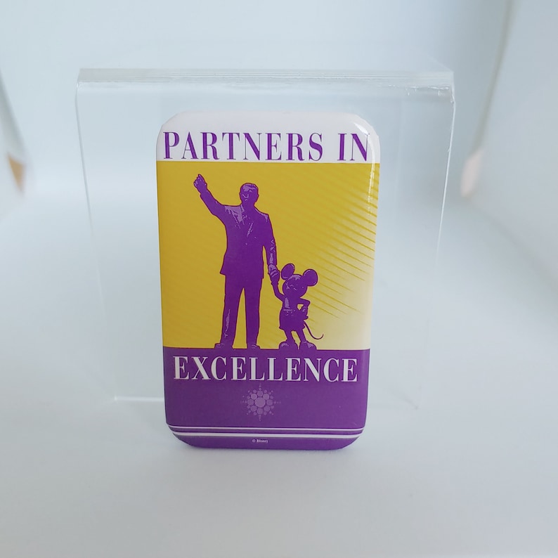 Disney Partners in Excellence Badge Pin - Etsy