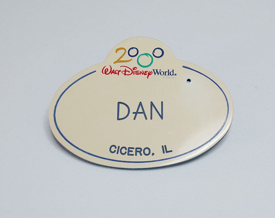 2000 Walt Disney World Cast Member dan CICERO Il - Etsy