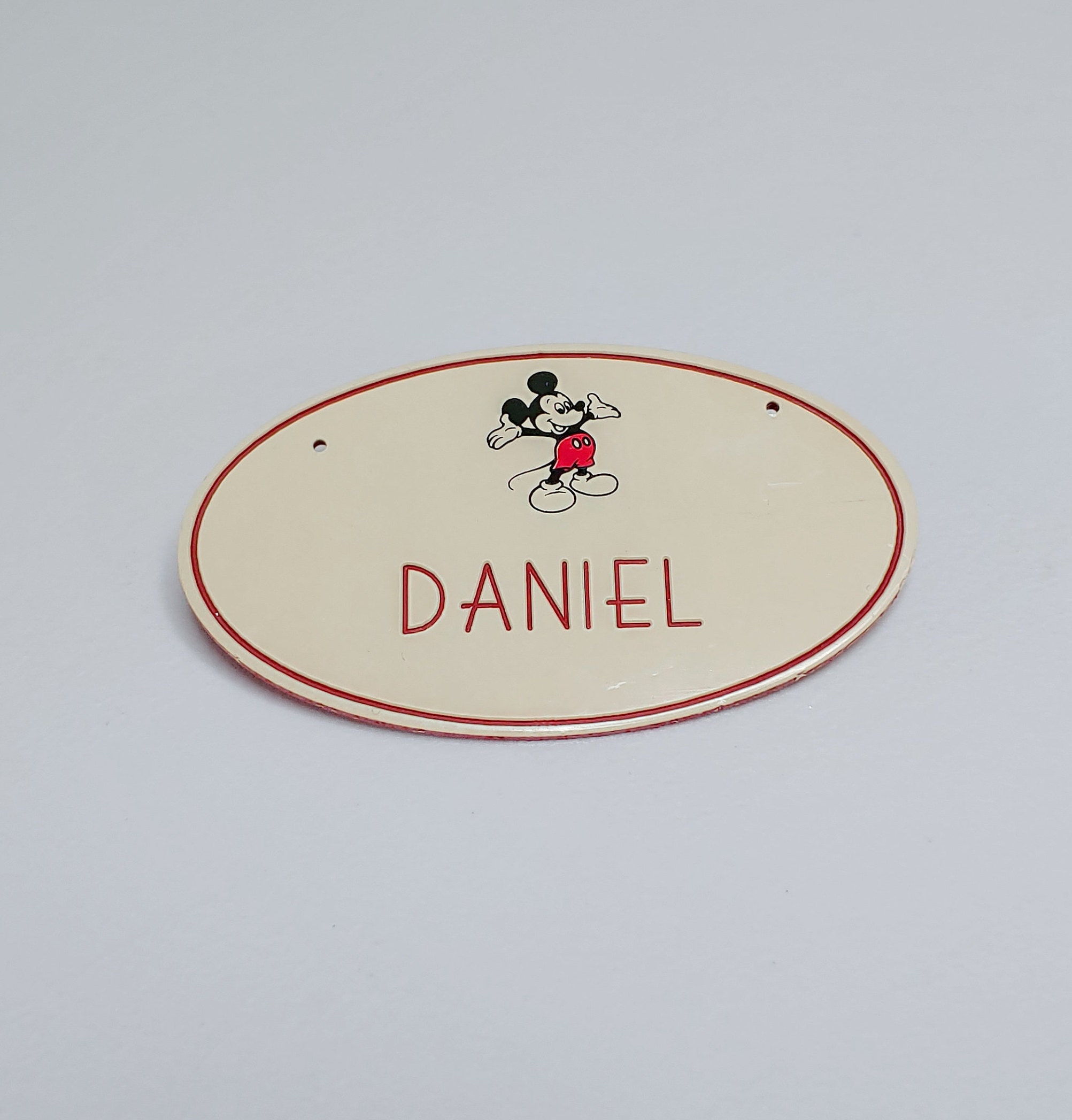 Disney Mickey Mouse Cast Member daniel Name Tag - Etsy