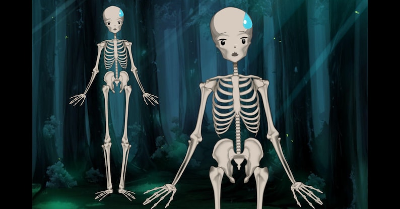 Premade Vtuber Model Skeleton - Etsy