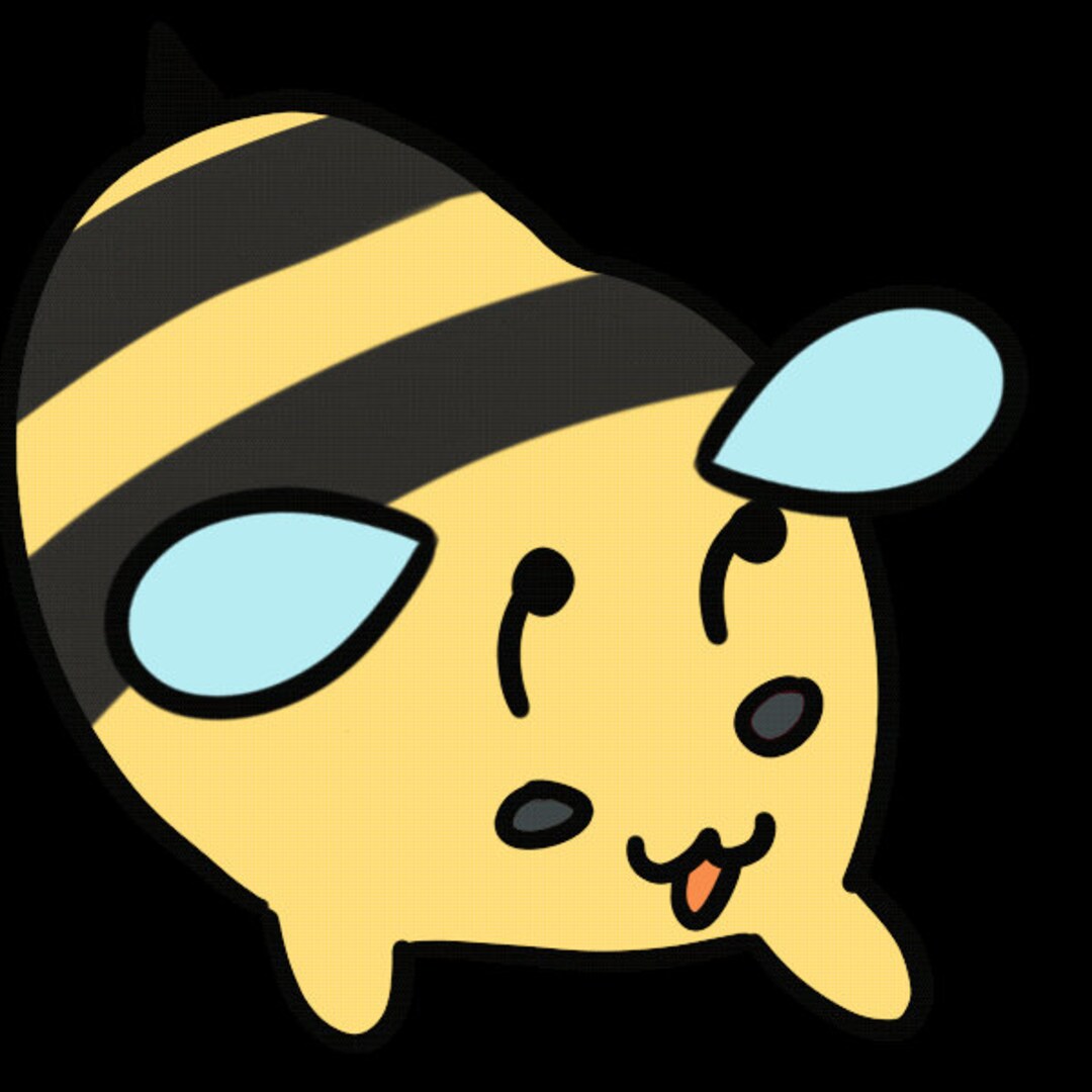 ANIMATED Wiggly Bee Emote for Twitch Discord Streamer - Etsy