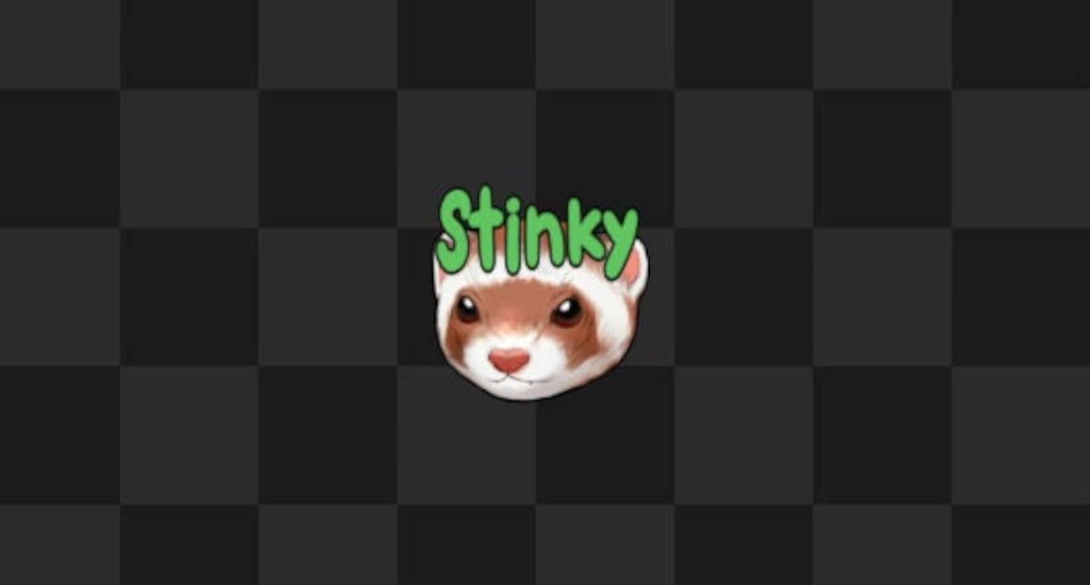 STINKY Ferret Emote for Twitch Discord Streamer - Etsy