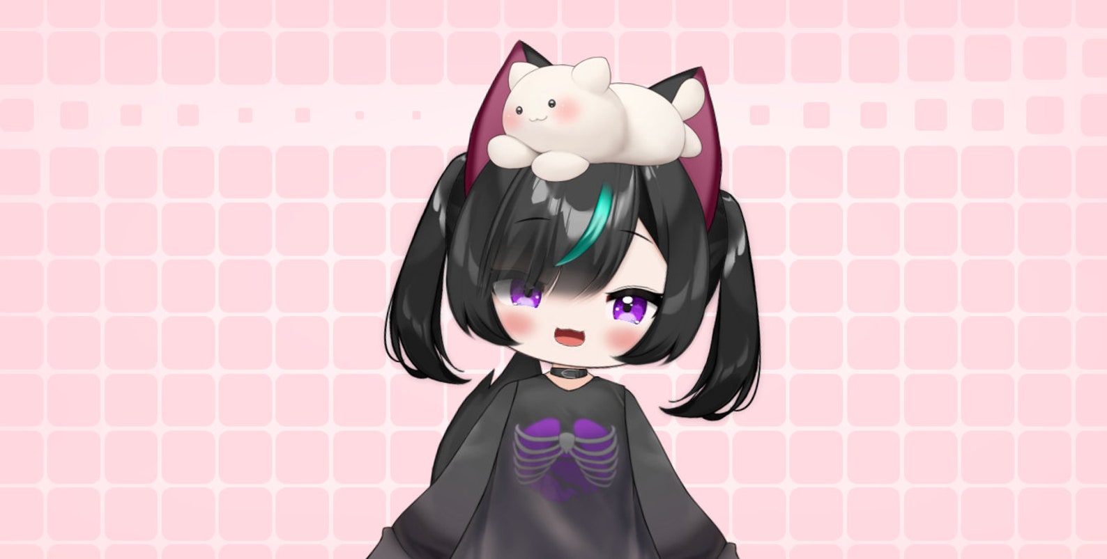 Vtuber Asset: Cat Plushies 4 Colours - Etsy