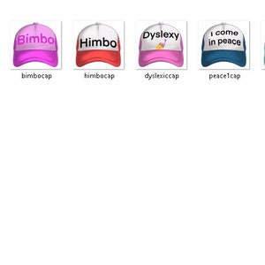 Vtuber Asset: Meme Funny Caps Hats Set C - Etsy