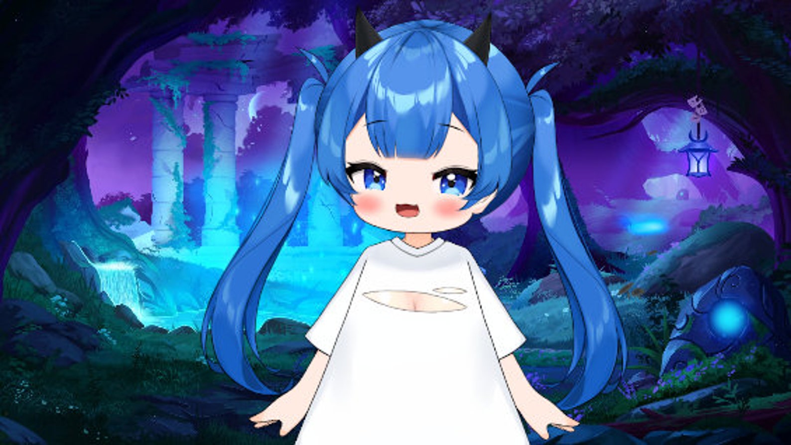 Vtuber Asset: Shirt Boob Rip - Etsy