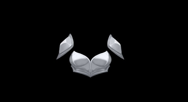 Vtuber Asset: Armor Set chest Plate and Shoulder Guards - Etsy