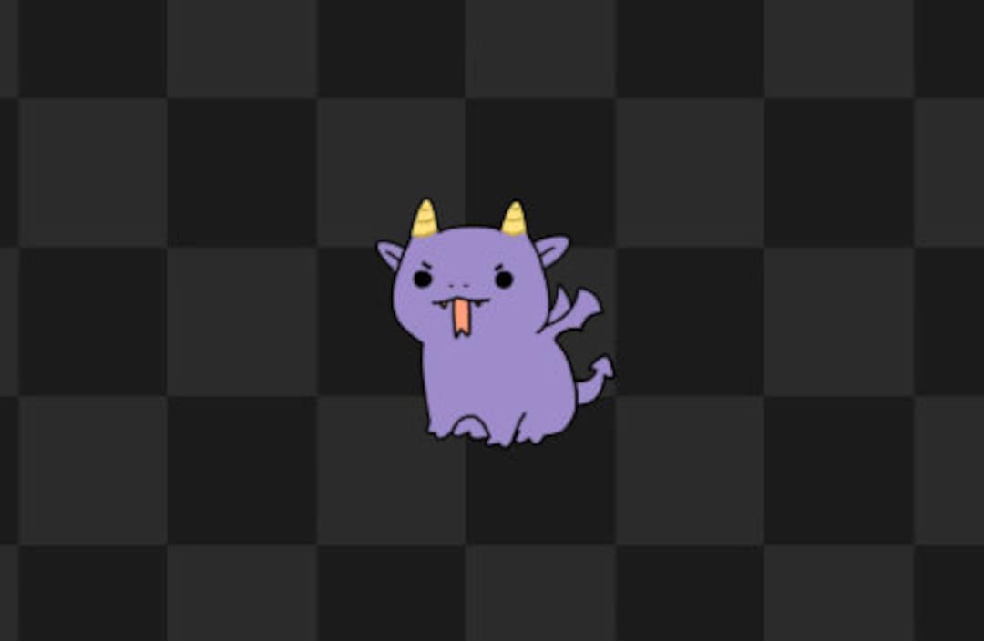 Derpy Dragon Emote for Twitch Discord Streamer Multiple Colours - Etsy ...