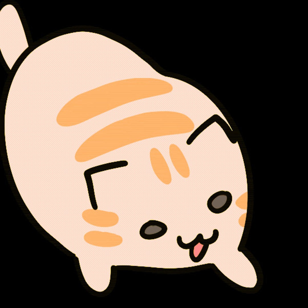 ANIMATED Wiggly Ginger Cat Emote for Twitch Discord Streamer - Etsy