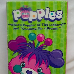 Vintage Rare POPPLES What's Poppin' and the Library & Cooking up a ...