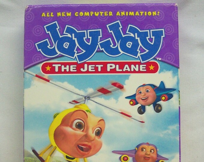 Vintage 2002 Jay Jay the Jet Plane SOARING SKY HIGH Vhs Video Movie ...