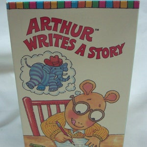 Vintage 1999 Marc Brown ARTHUR Arthur Writes A Story Animated VHS Video ...